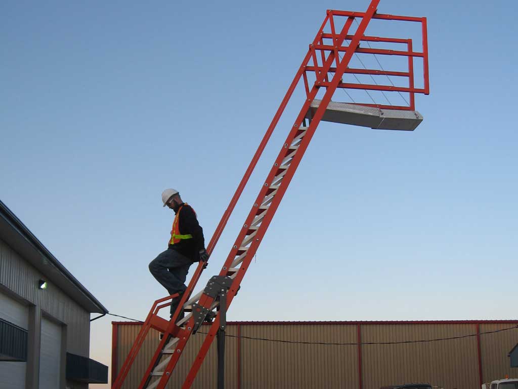 Mobile Safe Access Stair Systems - Flexible Lifeline Systems