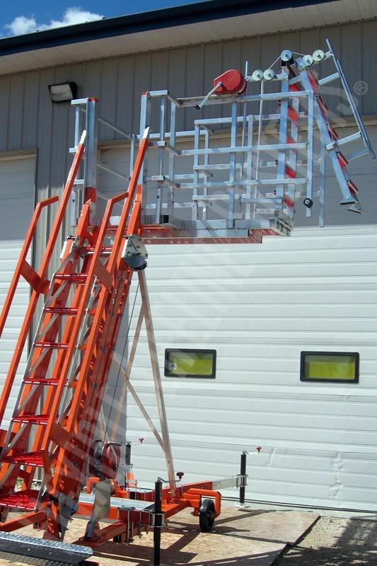 Portable & Freestanding Fall Protection - Flexible Lifeline Systems