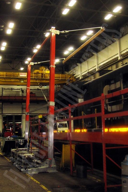 Portable & Freestanding Fall Protection - Flexible Lifeline Systems