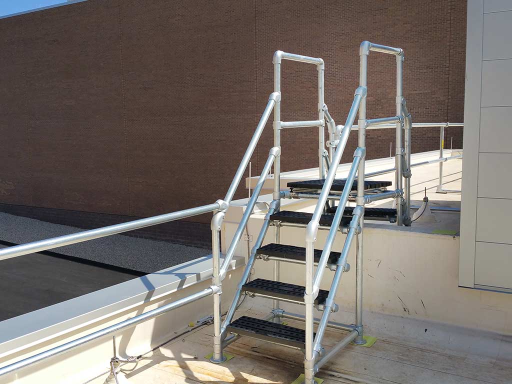 Crossover Platforms - Pipe Racks - Flexible Lifeline Systems