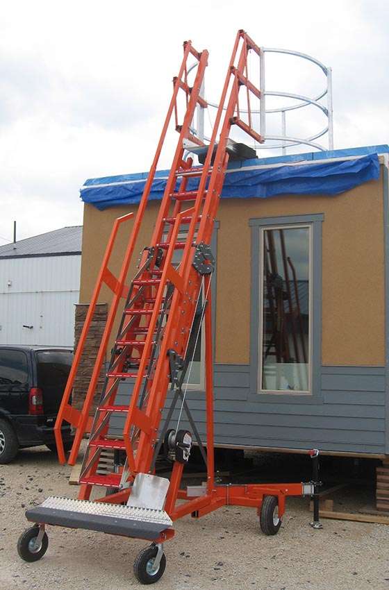 Mobile Access Stair System - Flexible Lifeline Systems