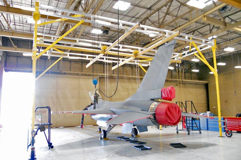 Portable & Freestanding Fall Protection - Flexible Lifeline Systems