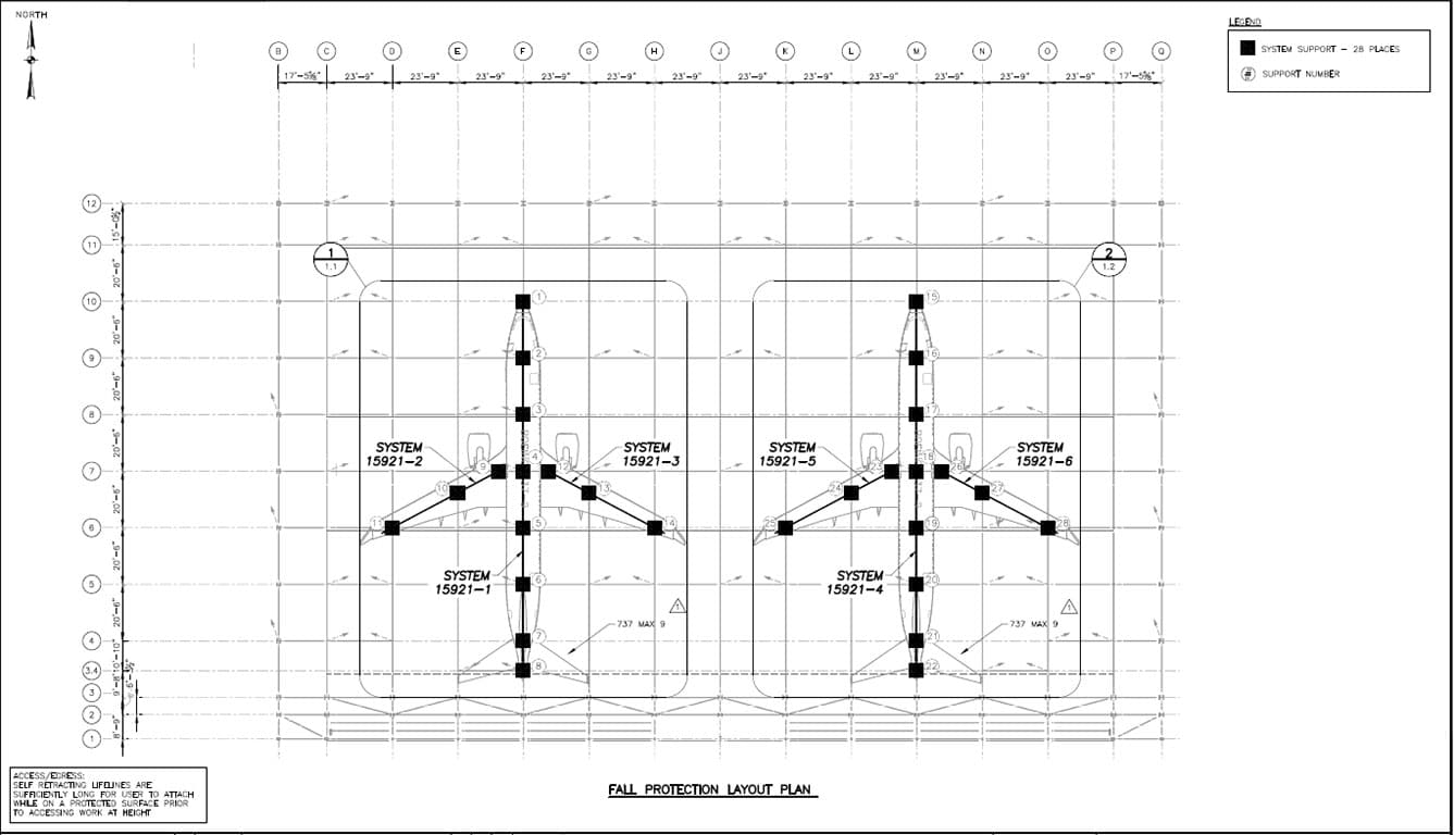 Protecting Alaska Airlines MRO Staff - Flexible Lifeline Systems