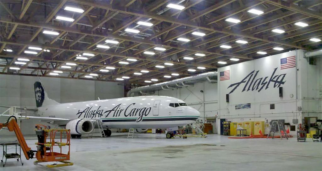 Wood-frame Aircraft Hangar Flexrail Retrofit - Flexible Lifeline Systems