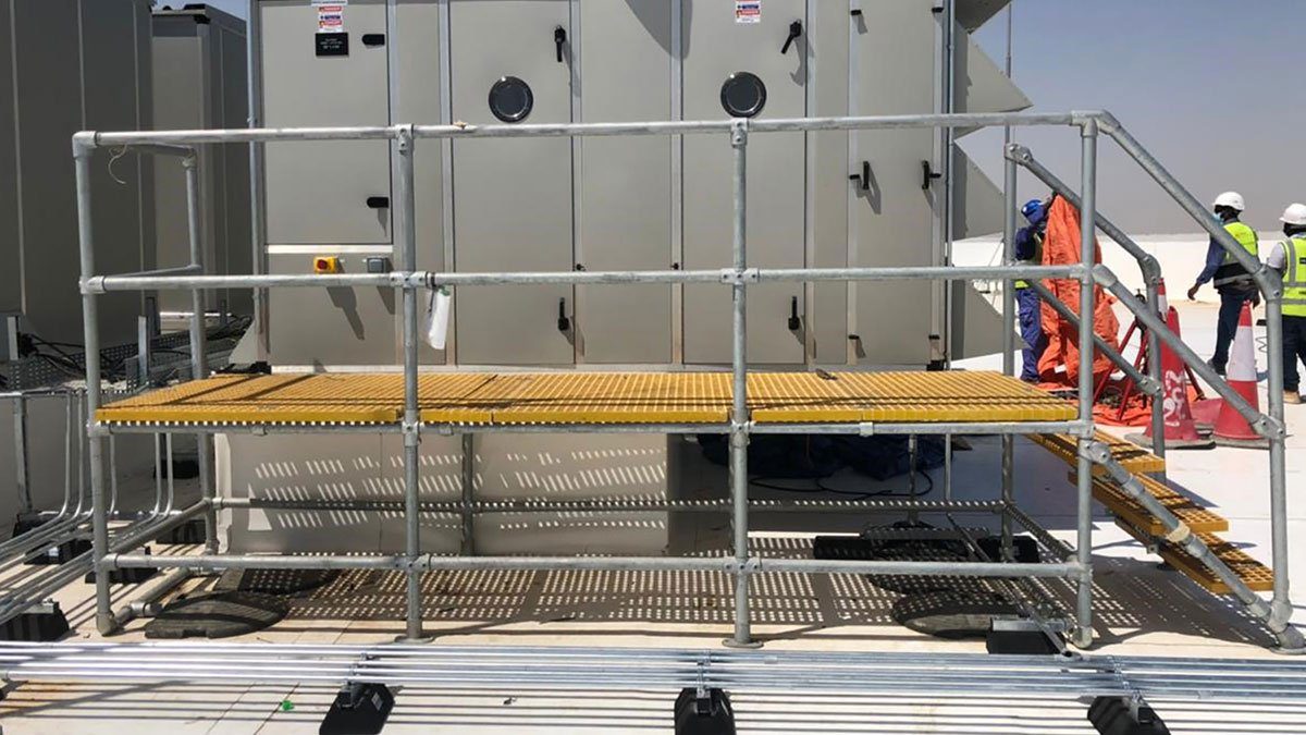 Work Platforms - Flexible Lifeline Systems