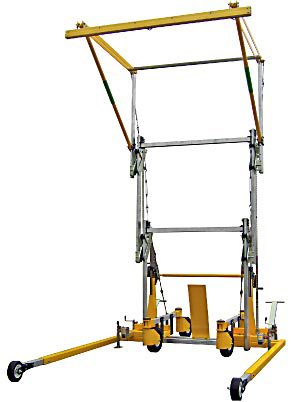 Freestanding Horizontal Rail - Flexible Lifeline Systems