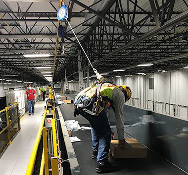 Rigid Rail Fall Arrest Solutions - Flexible Lifeline Systems