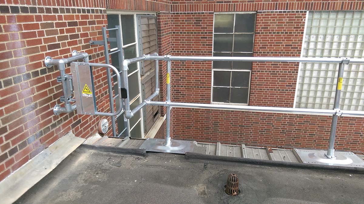 Self-Closing Safety Gates - Flexible Lifeline Systems