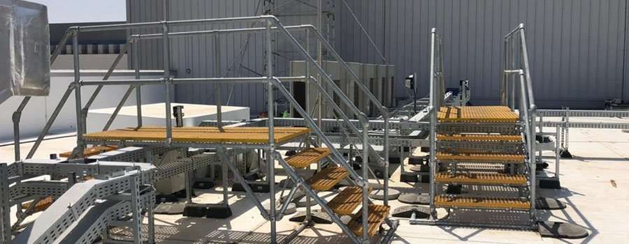 Fall Protection at Data Centers - Flexible Lifeline Systems