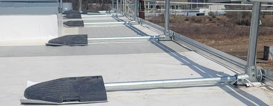 Fall Protection at Data Centers - Flexible Lifeline Systems