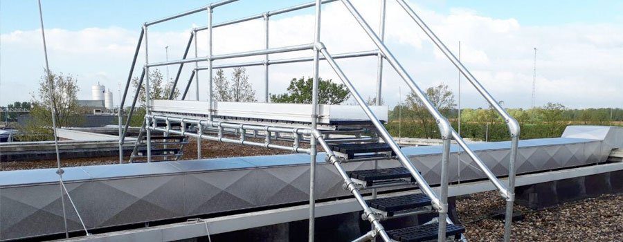 Fall Protection for Warehouses - Flexible Lifeline Systems