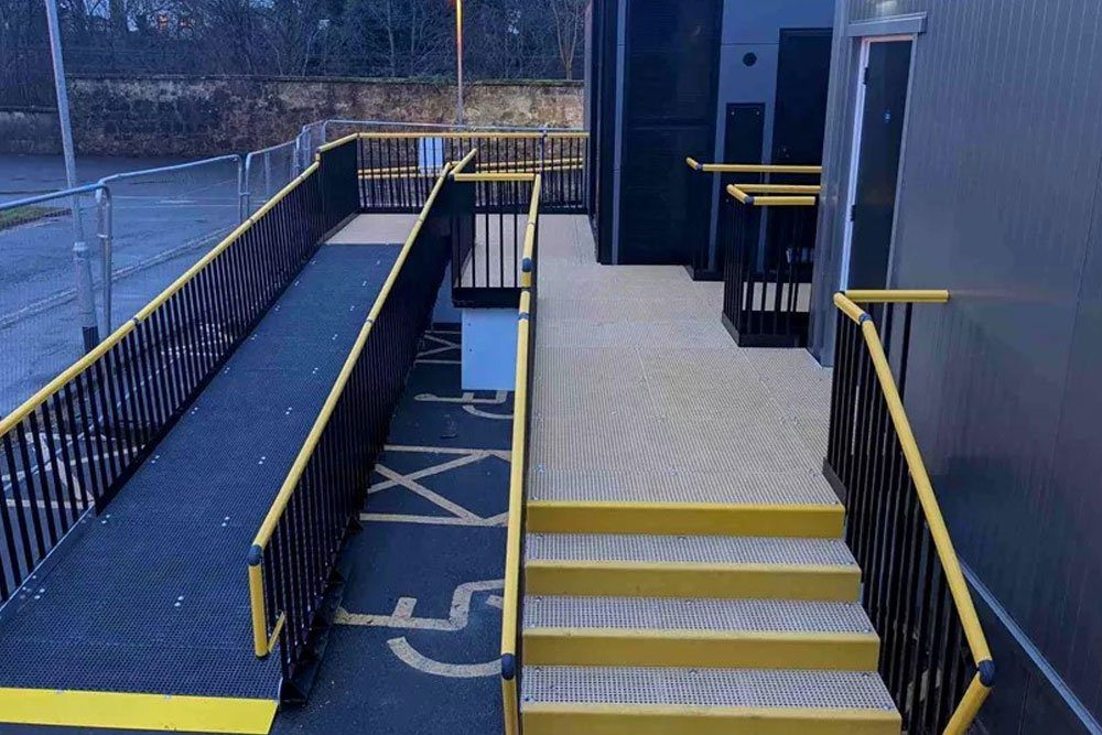 Access Ramps| Modular Ramps | Public Ramps - Flexible Lifeline Systems