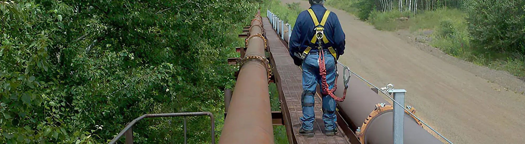 Work at Height Solutions for Oil & Gas - Flexible Lifeline Systems