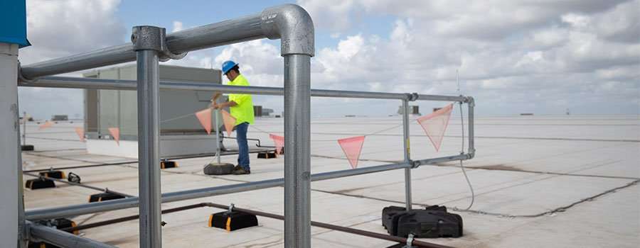 Work at Height Solutions for Manufacturing - Flexible Lifeline Systems